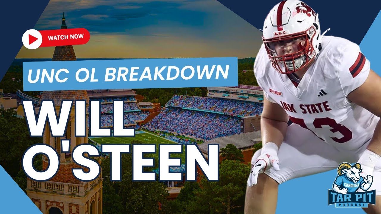 Part Eight: Will O'Steen | Breaking Down the UNC Offensive Line Room ...