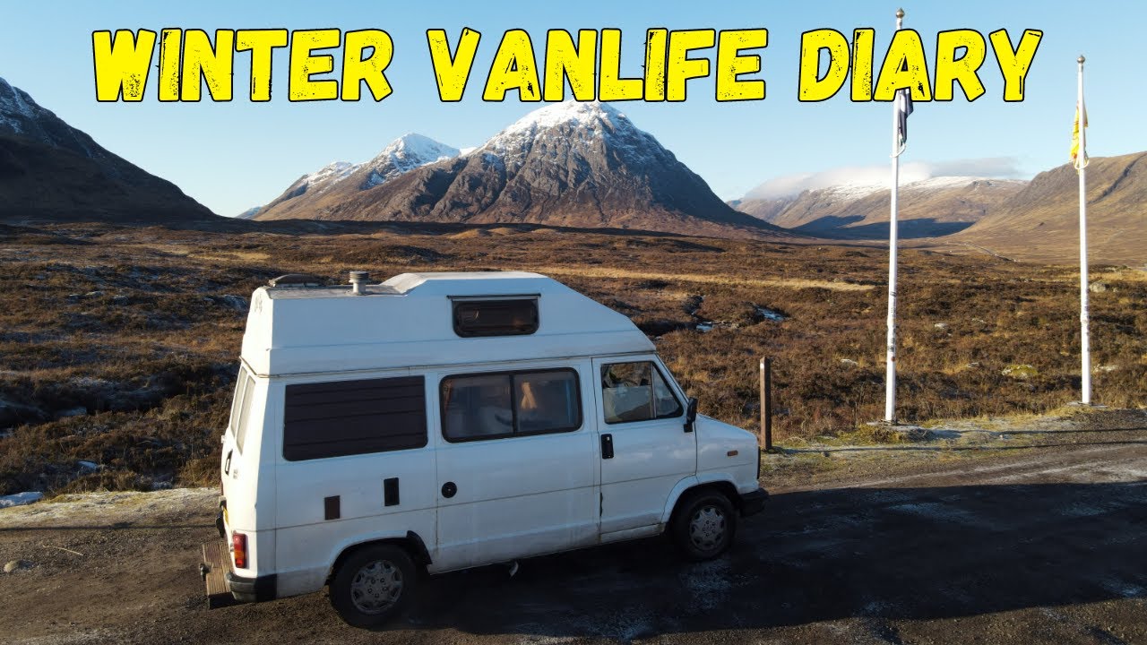 Winter Van Life Diary | Full Time UK Van Living - YouTube