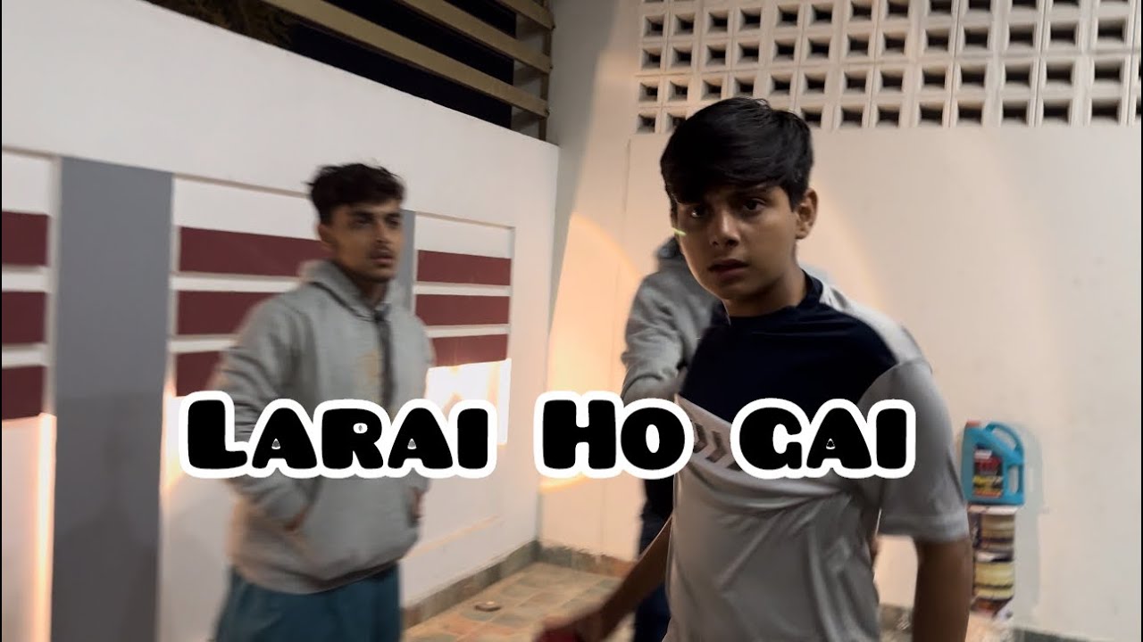 Cricket 🏏 Ma Larai 😲Maza aya Match ma ||Zain kaka Vlogs ️ - YouTube