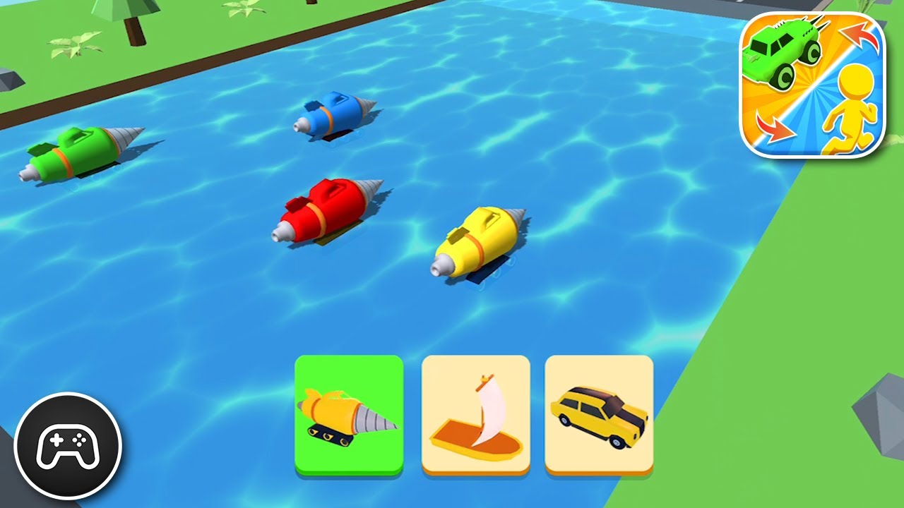 Shape Shifting: Transform Race - Gameplay Walkthrough Part 12 - Game Levels 36-37 (iOS, Android ...