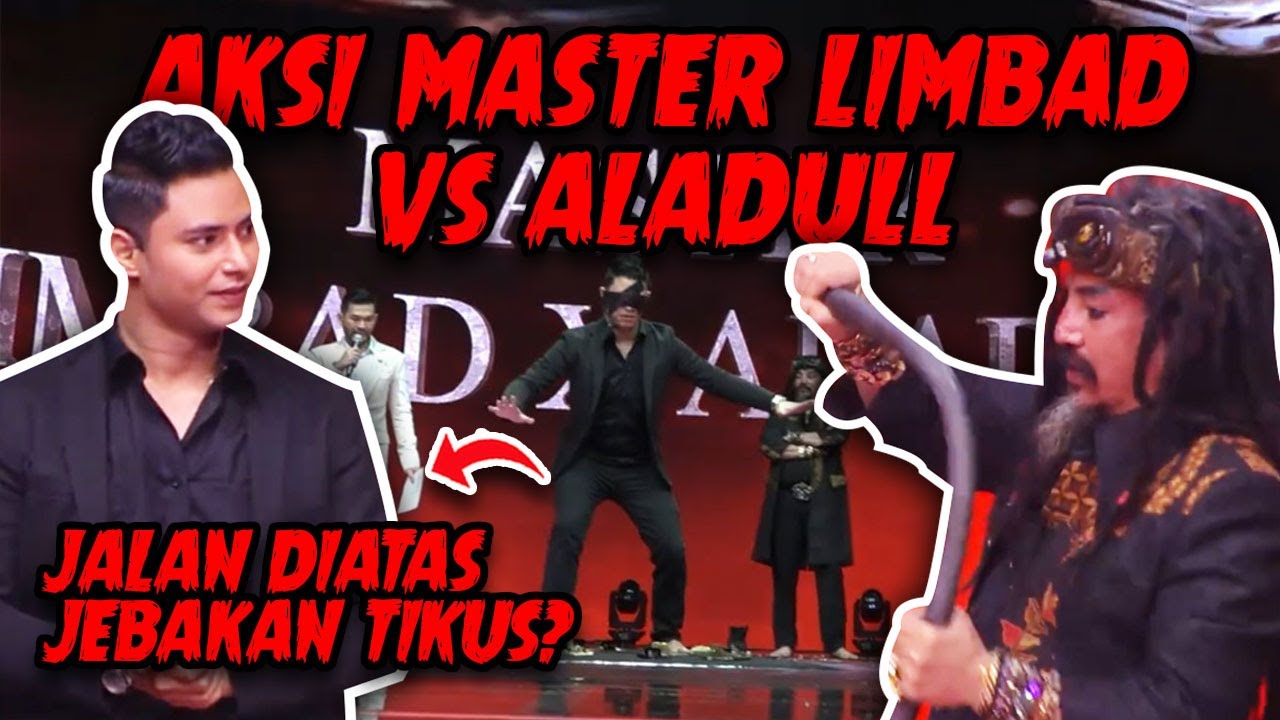 JEBAKAN TERBARU MASTER LIMBAD, BIKIN SATU STUDIO KETAKUTAN - YouTube
