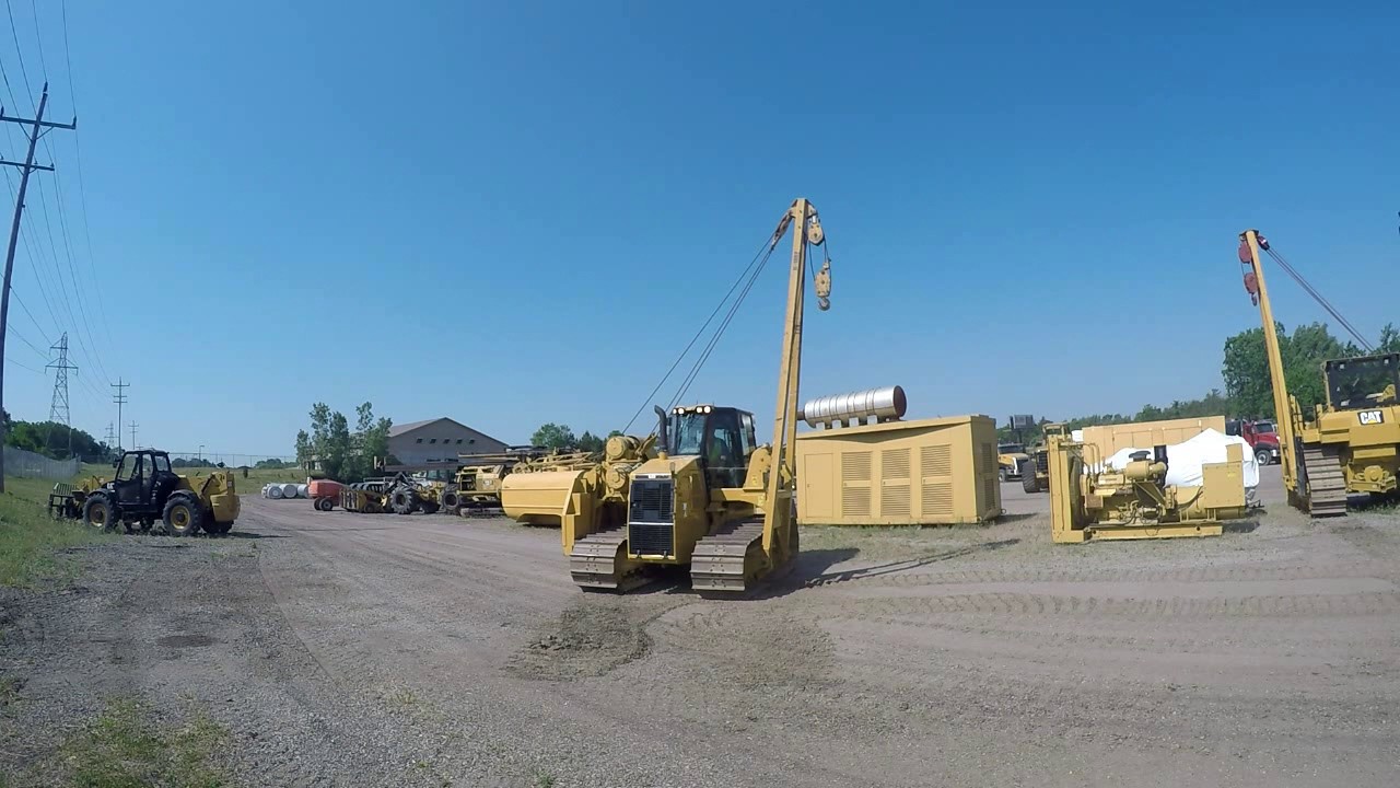 2014 CAT PL61 PIPE LAYER - YouTube