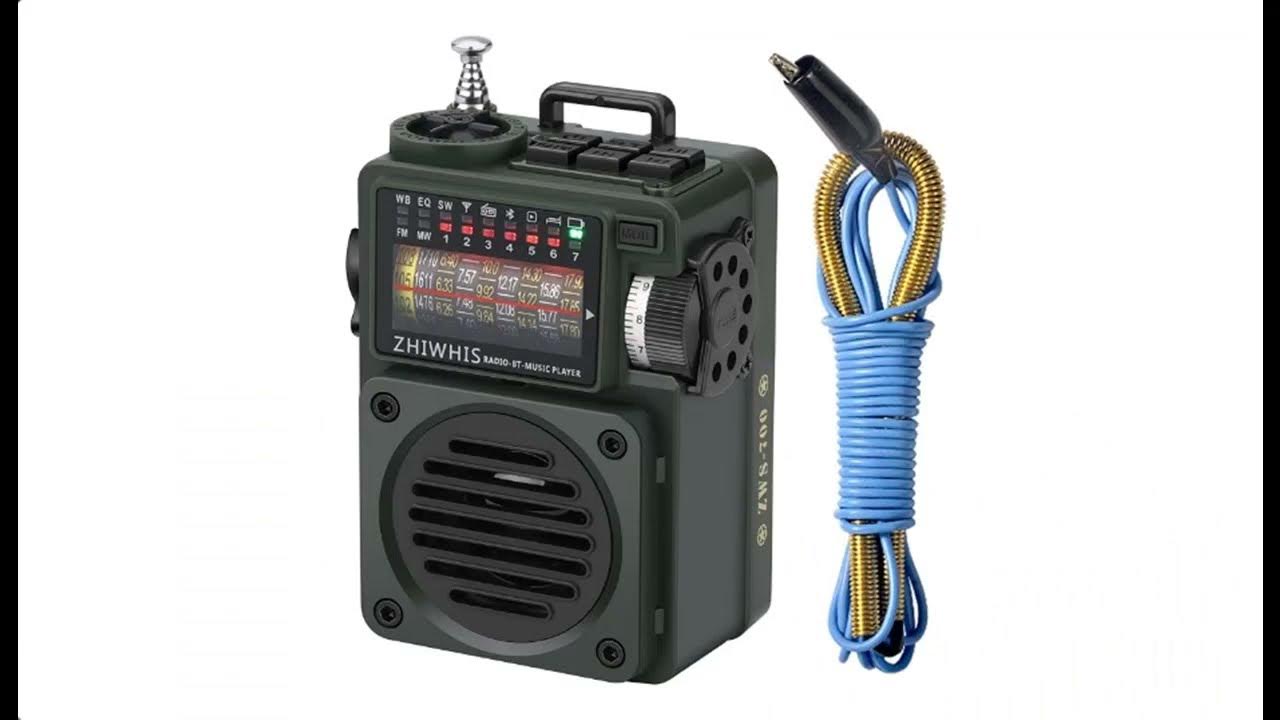 Features highlight! ZHIWHIS Bluetooth Speakers [ZHIWHIS ZWS-700] - YouTube