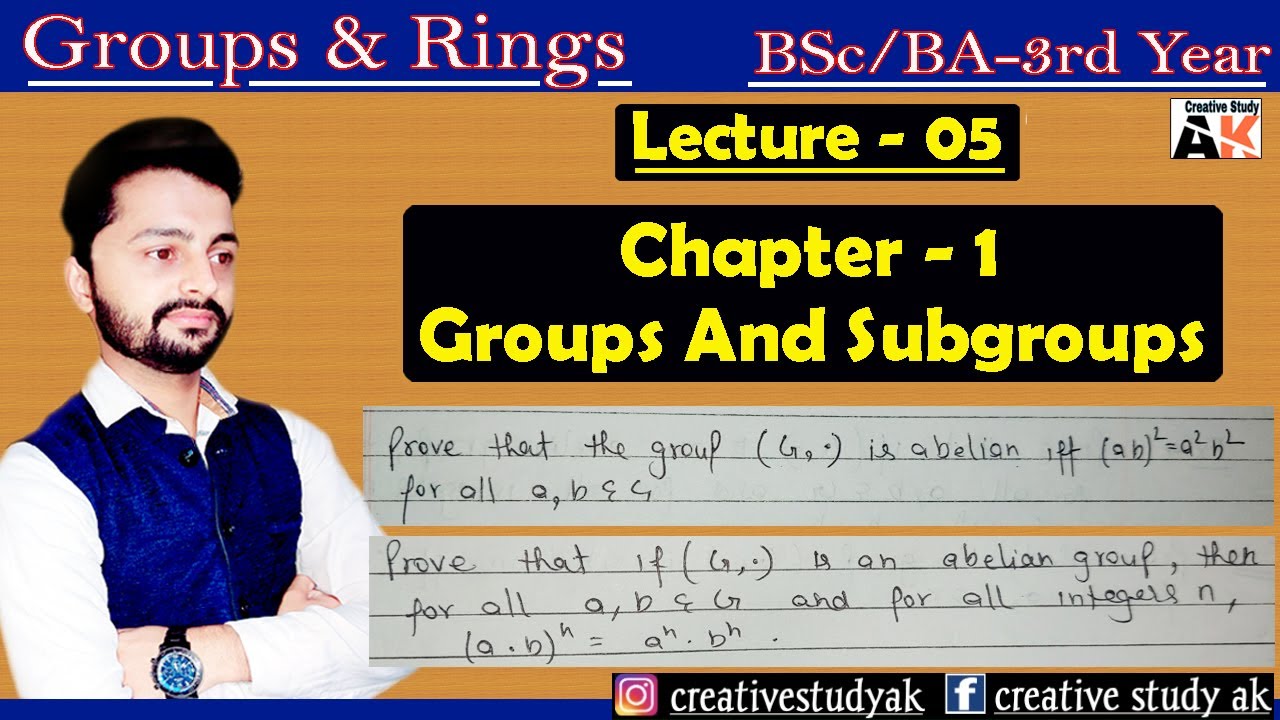 Group Is Abelian Iff ab 2 a 2b 2 For All A B G Is An Abelian