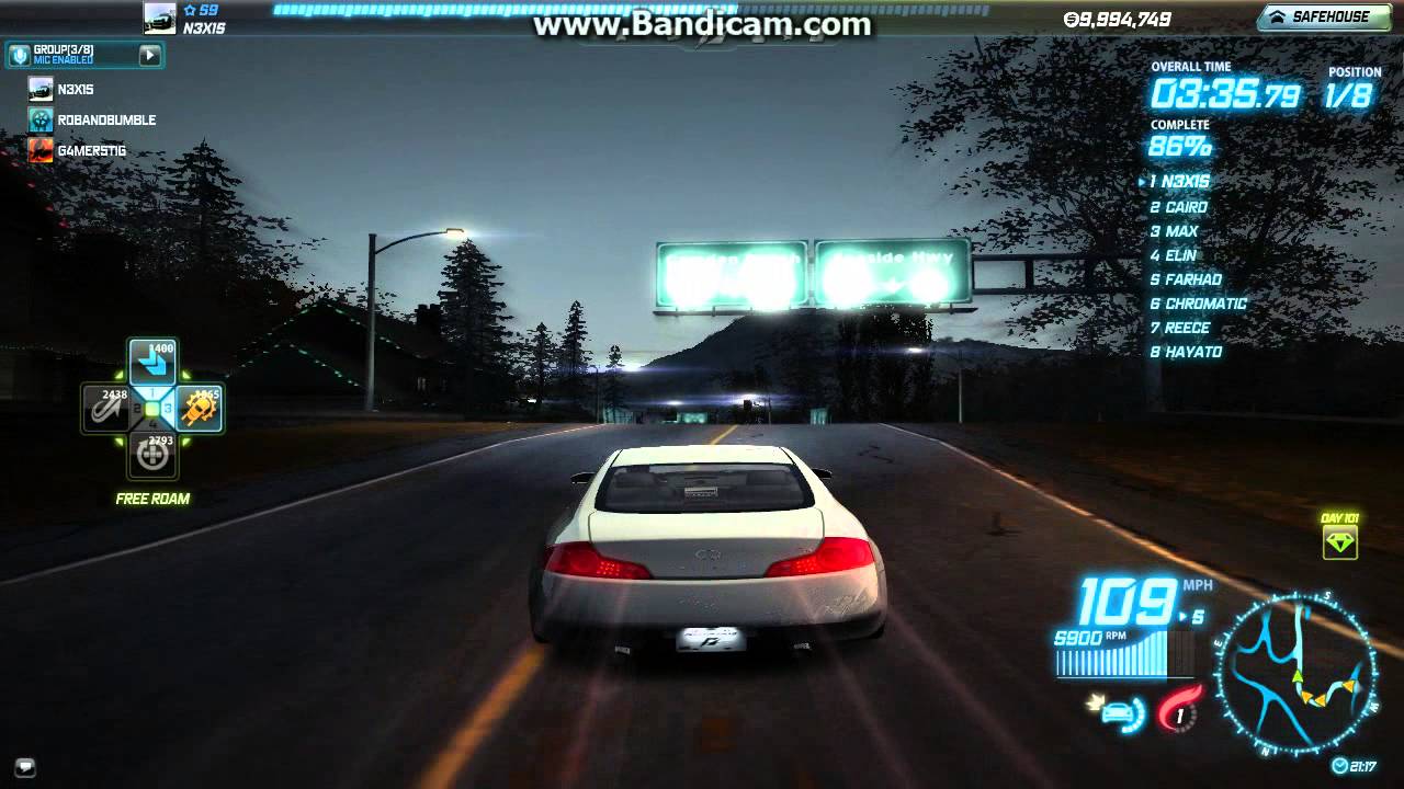Need For Speed World- Infiniti G35 #TestRun - YouTube