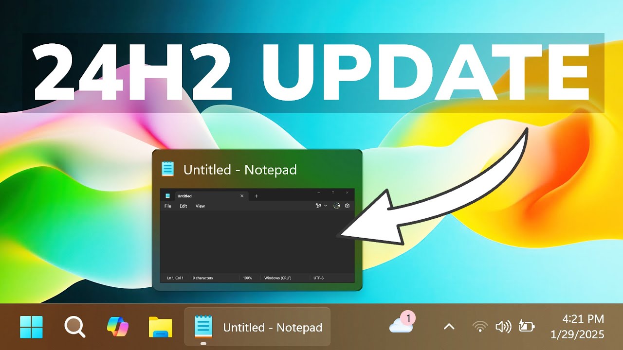 New Big Windows 11 24H2 Update – New Taskbar, File Explorer and more in ...