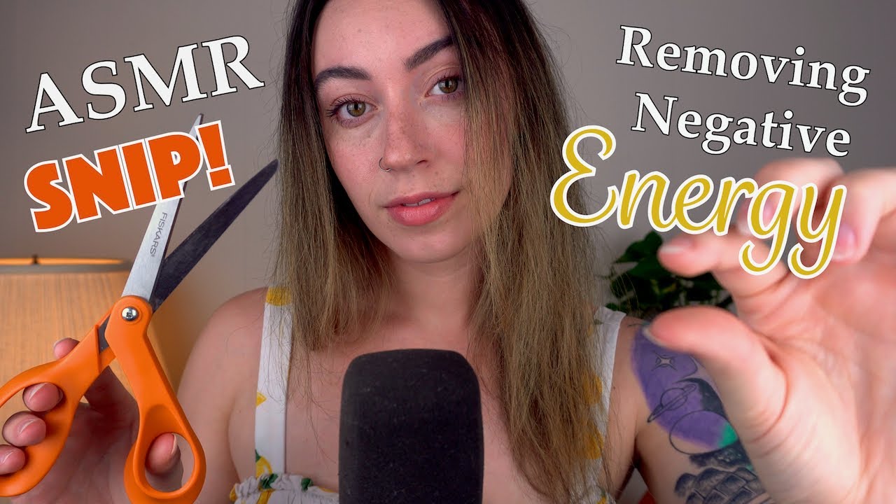 ASMR | Removing Negative Energy and Singing You to Sleep 😴 - YouTube