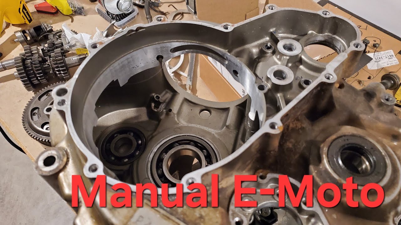 5 Speed Manual E-Moto Build - YouTube