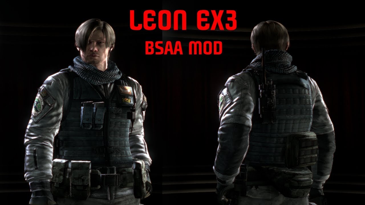 Resident Evil 6 [PC] - Leon BSAA Mod (1080p 60fps) - YouTube