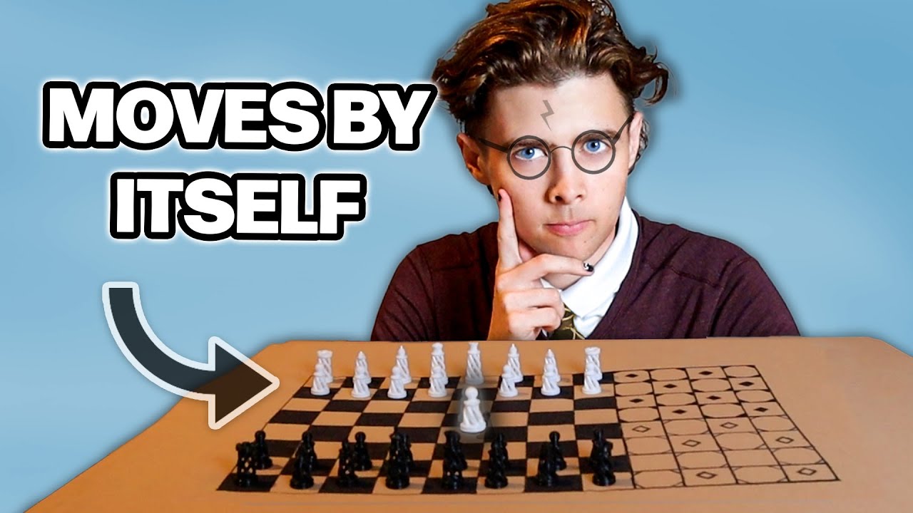 I made a Magical Chess Board | Harry Potter - YouTube