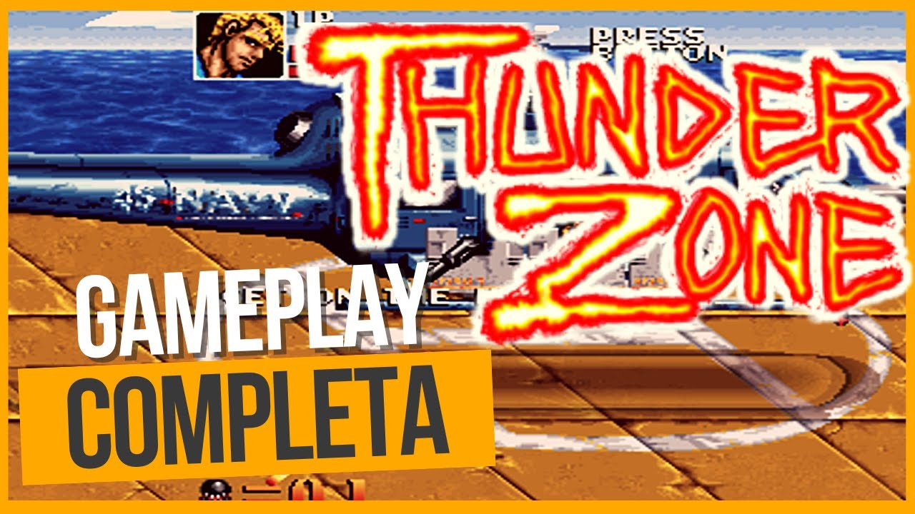 THUNDER ZONE/DESERT ASSAULT [ARCADE GAMEPLAY] - YouTube