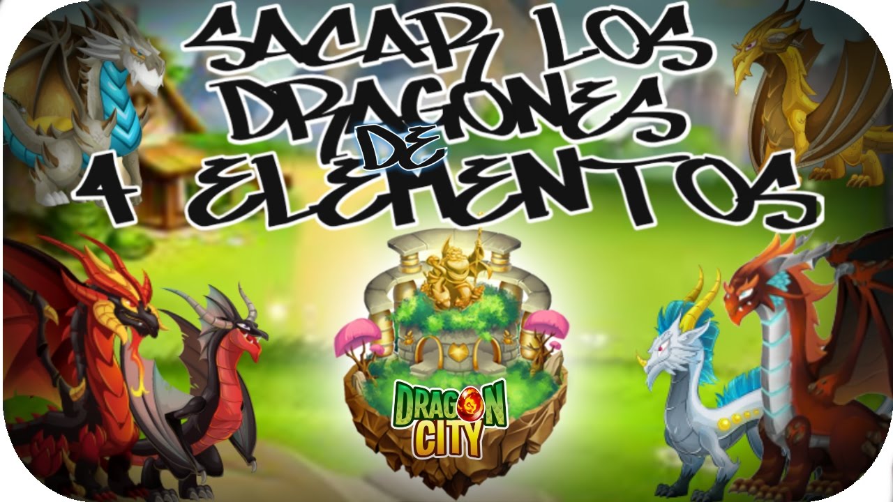 Como Sacar Todos Los Dragones De 4 Elementos - Santuario De Cría → ...