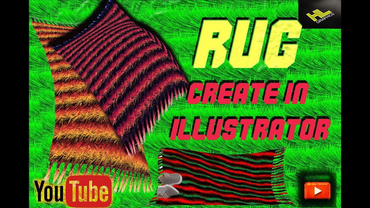 Texture Mastery (Carpet Rug and Grass) Effects in Illustrator ...