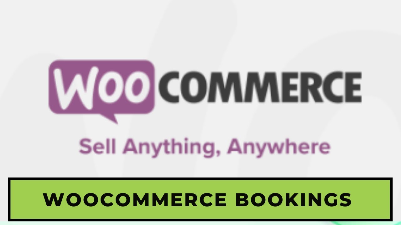 How to use WooCommerce Bookings full video tutorial | Step By Step Guide and Installation ...
