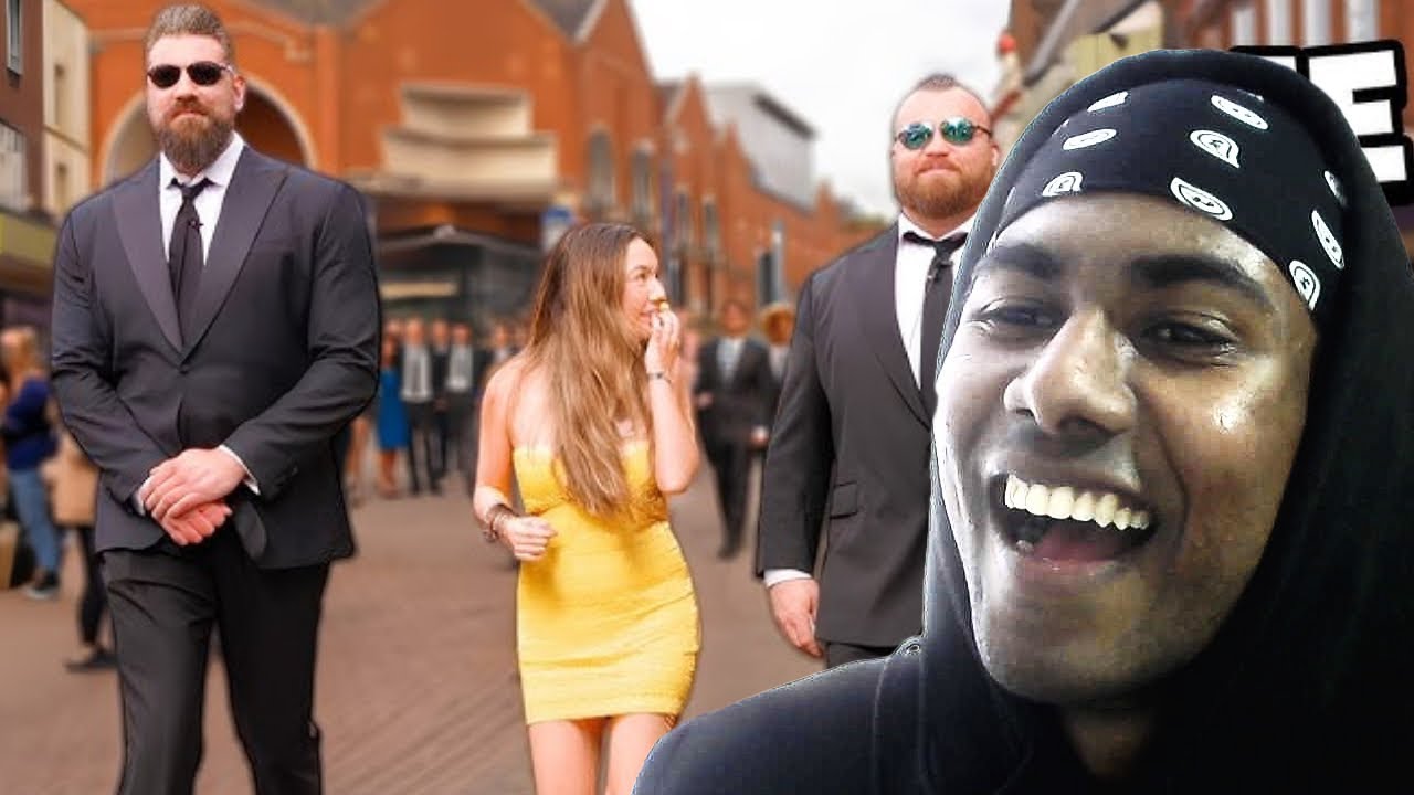 EDDIE HALL AND DUTCH THE GIANT BODYGUARD PRANK [REACTION] - YouTube