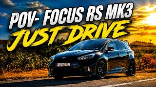 【Focus rs MK3 POV】 -  Come with me clean the car - [calm moment]