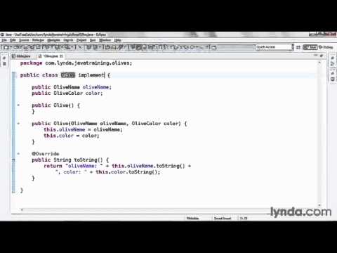 java tutorial Managing Ordered Sets With TreeSet - YouTube