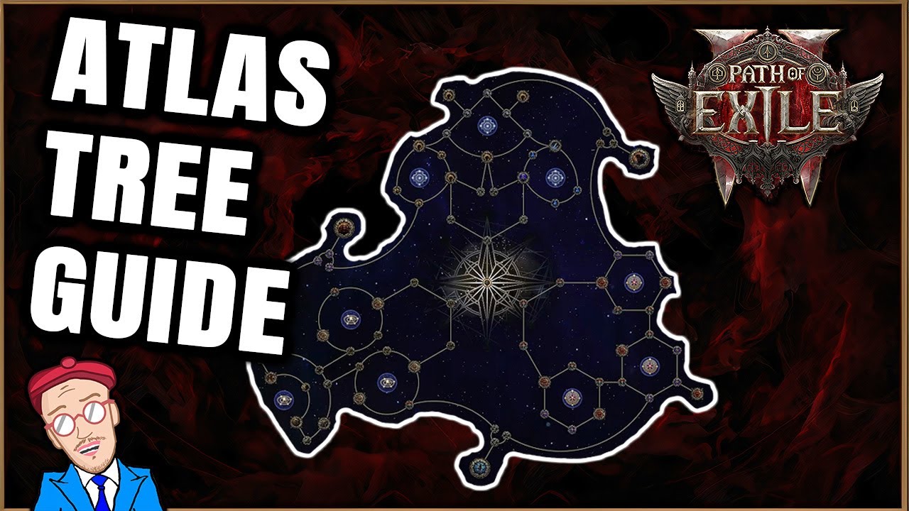 Main Atlas Tree Guide for SSF - How To Max Juice Maps? - PoE 2 - YouTube