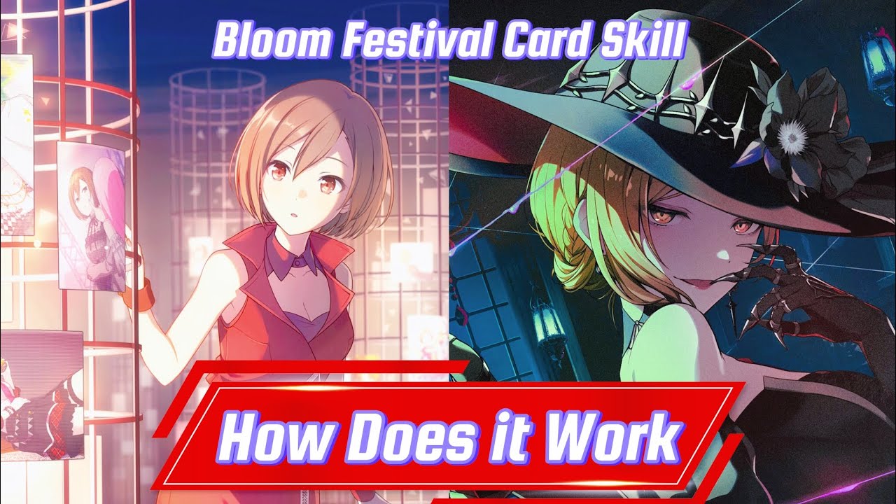 How Does Virtual Singer Bloom Festival Card Skill Work || Colorful Stage EN - YouTube