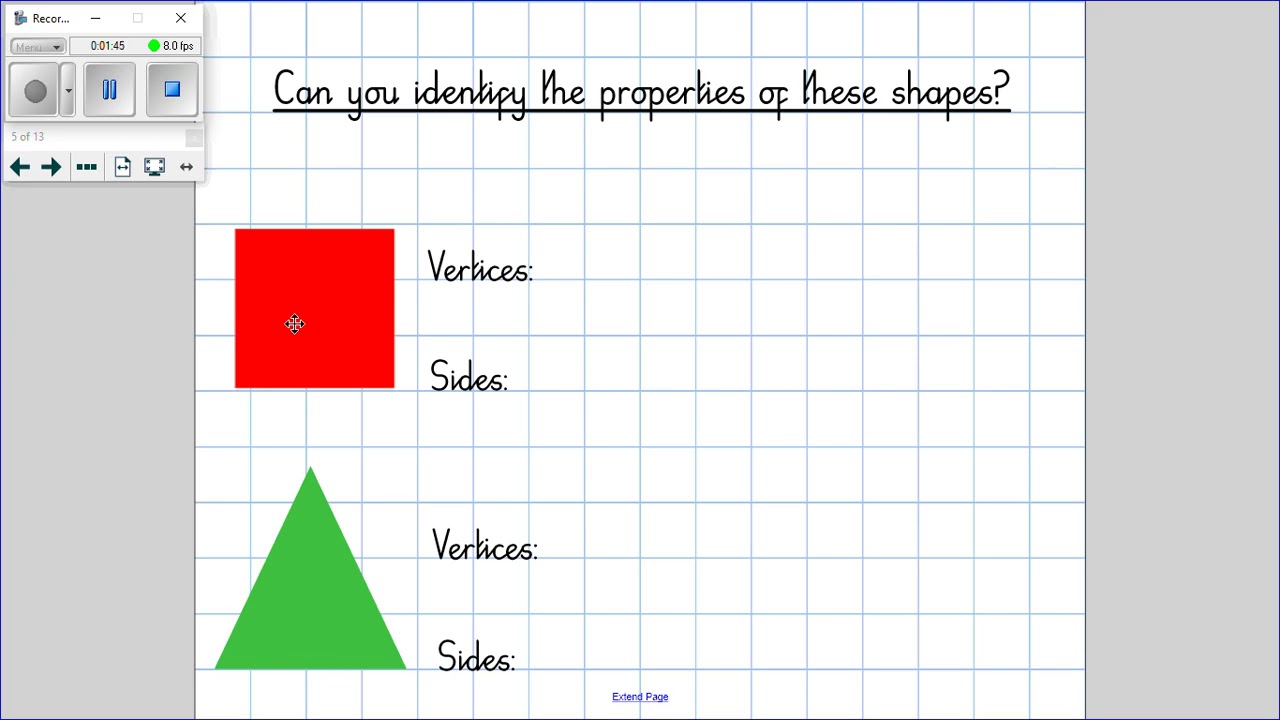 Y1 Y2 - Maths - 2d Shapes - YouTube