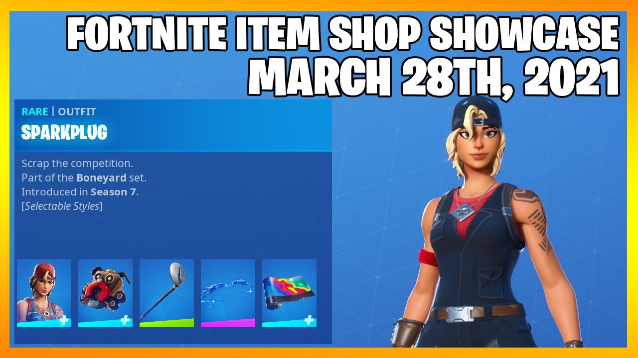 Fortnite Item Shop New Pulgas Locker Bundle Kitbash March 28th 2021 Fortnite Br Youtube
