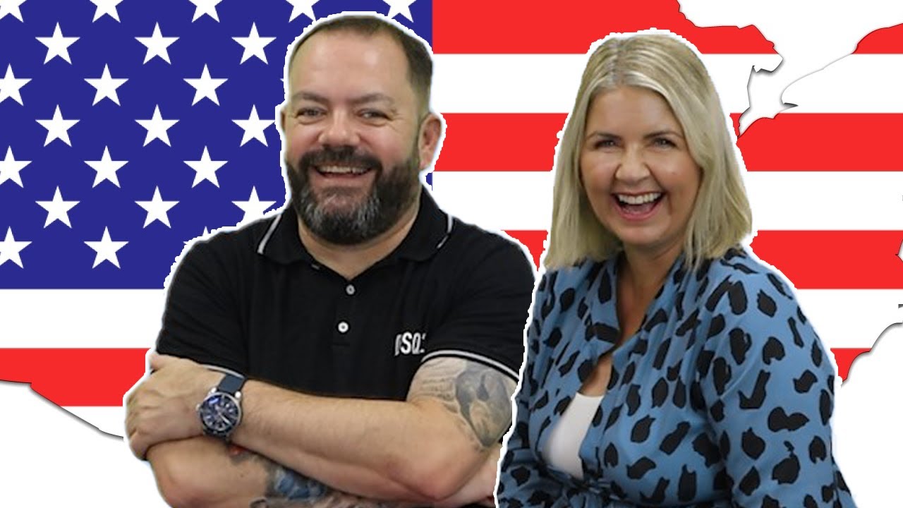 BRITISH COUPLE | STATE ANAGRAMS! - YouTube