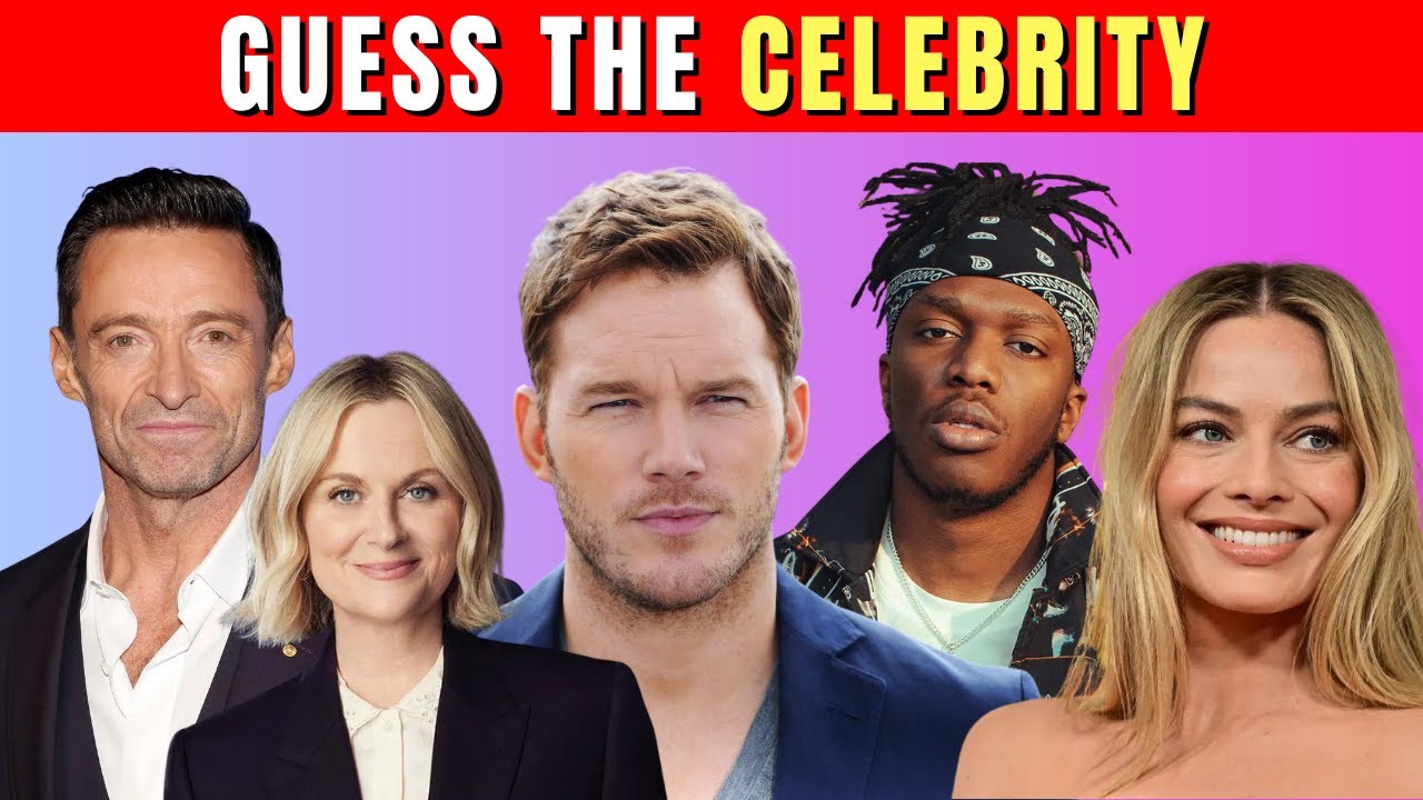 Guess the Celebrity in 3 Seconds! | 65 Celebs to Guess! - YouTube
