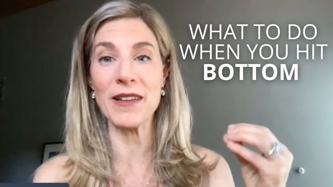 What To Do When You Hit Bottom - YouTube