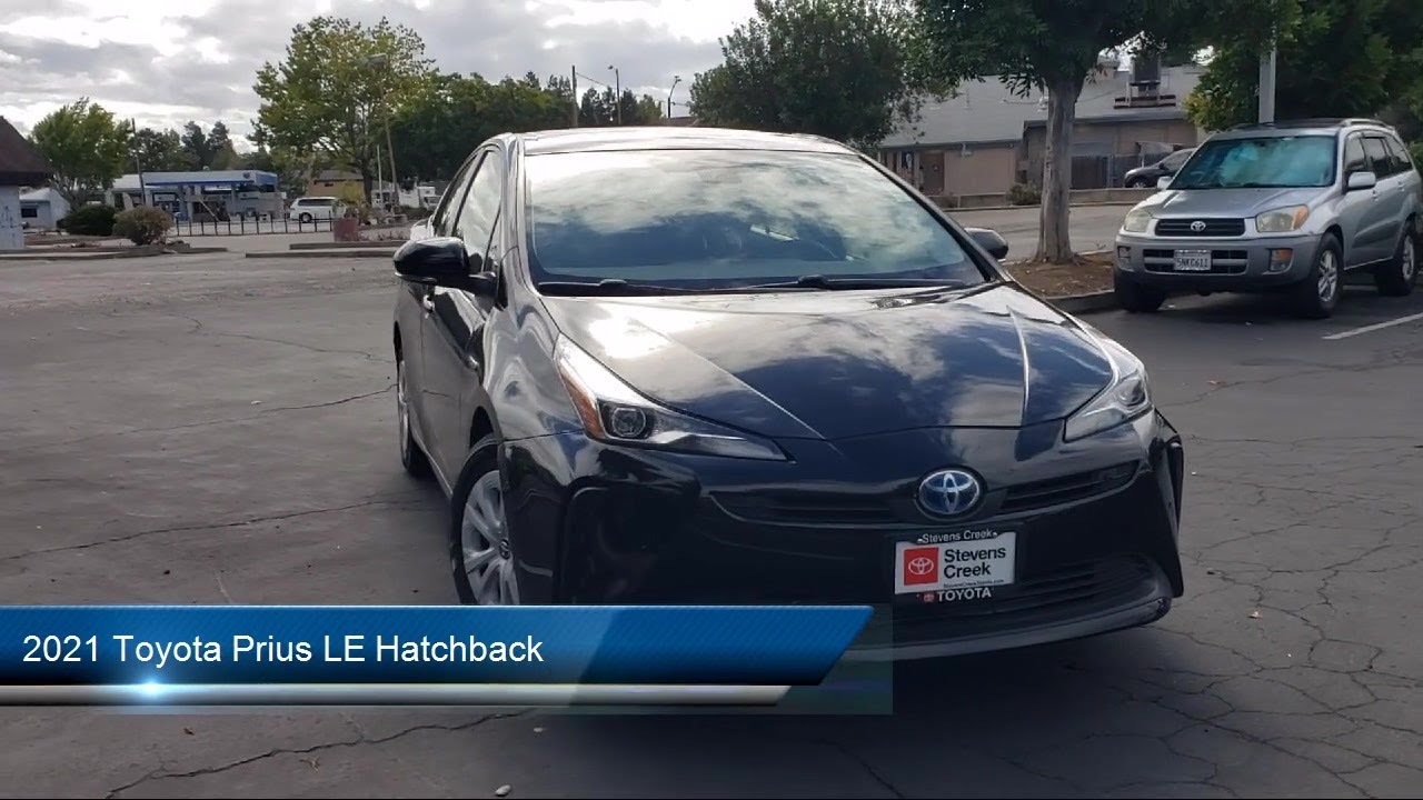 2021 Toyota Prius LE Hatchback San Jose Santa Clara Fremont San ...