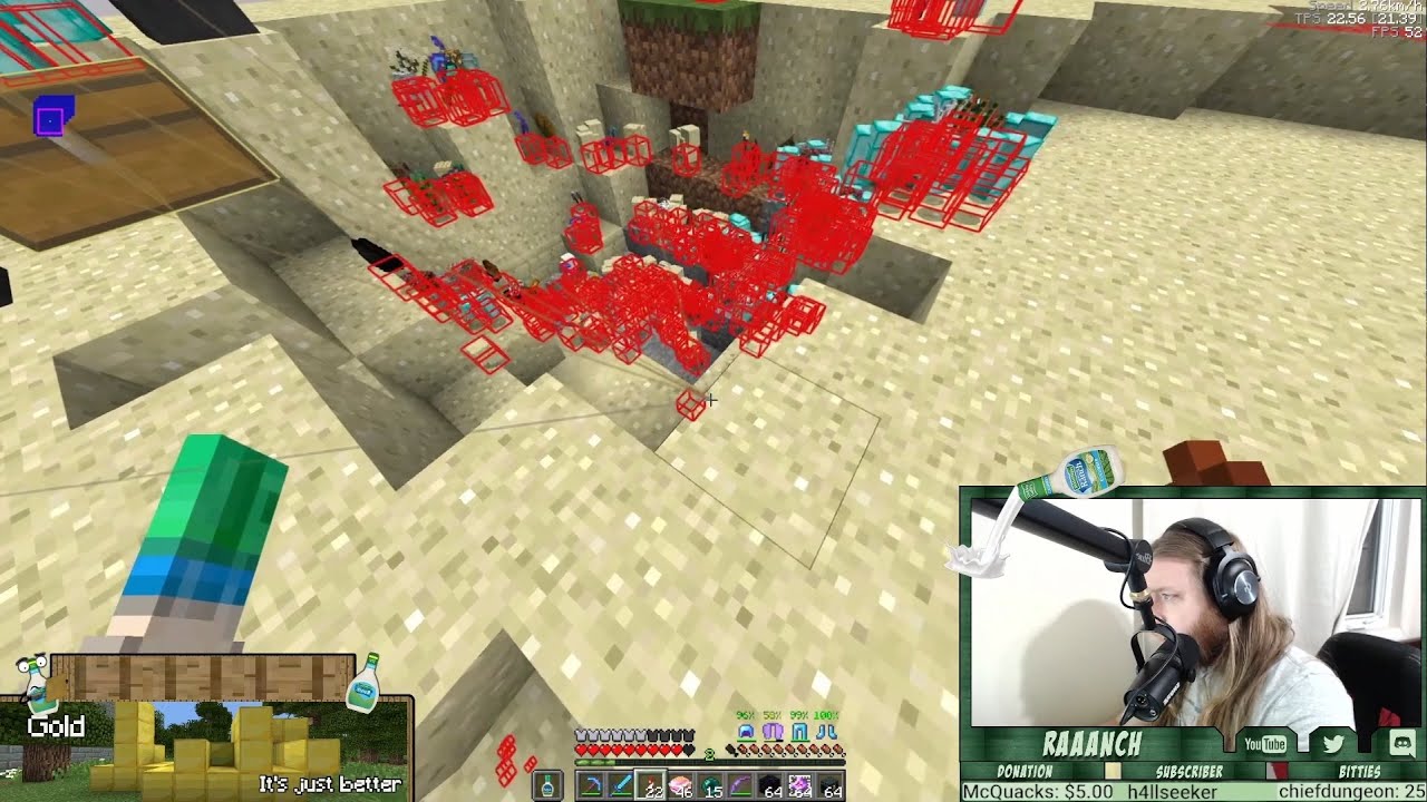 2b2t - Old Drop Dupe Stash! Beauty Floating Island. House Dupe Stash ...