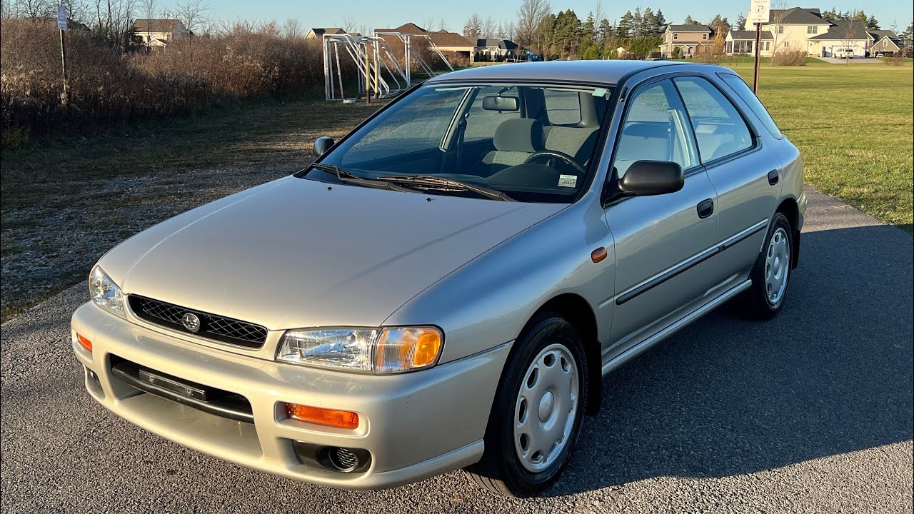 1999 Subaru Impreza L Wagon w/ 27k Original Miles - YouTube