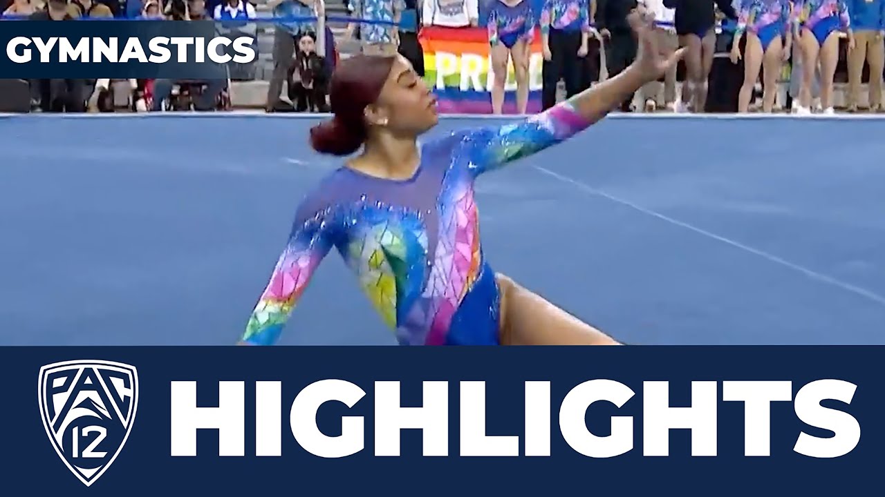 Nya Reed nearly perfect with 9.975 floor routine for No. 11 UCLA vs. No ...