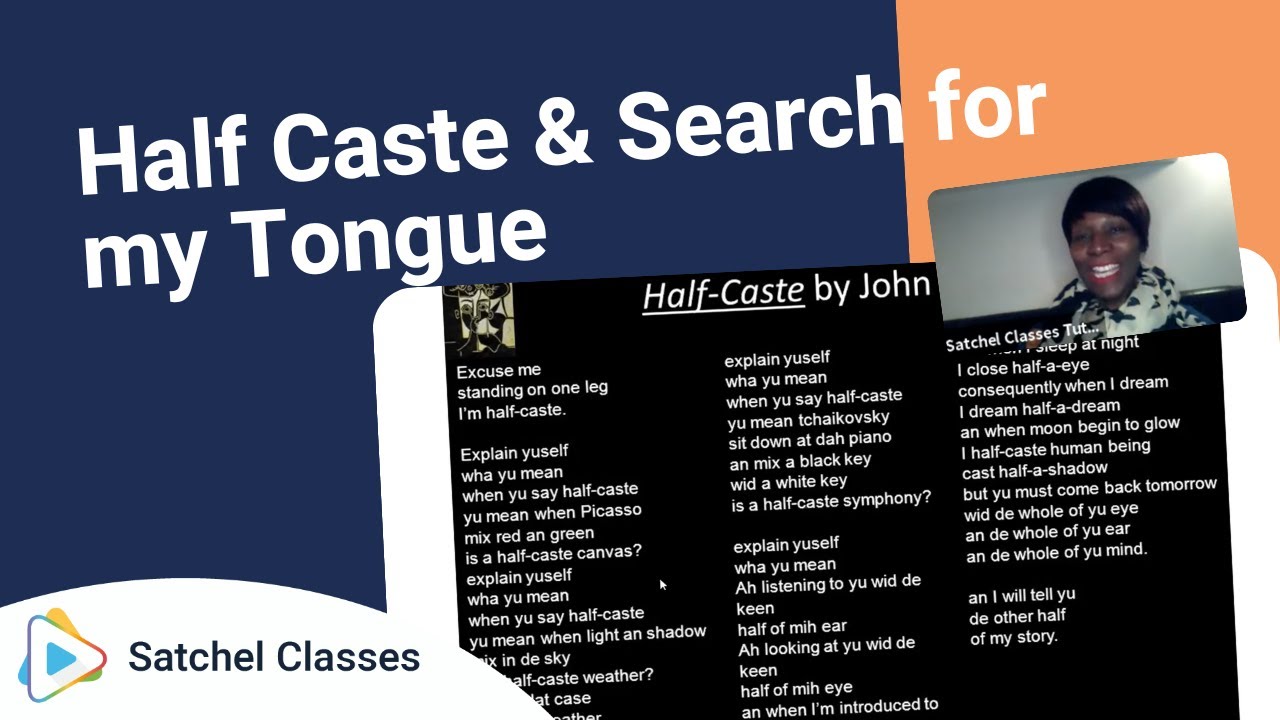 Poetry Comparison Of Half Caste Search For My Tongue English poetry-comparison-of-half-caste-search-for-my-tongue-english