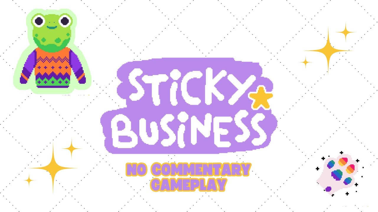 Sticky Business Gameplay (No Commentary) | Cozy Sticker Shop Simulator ...