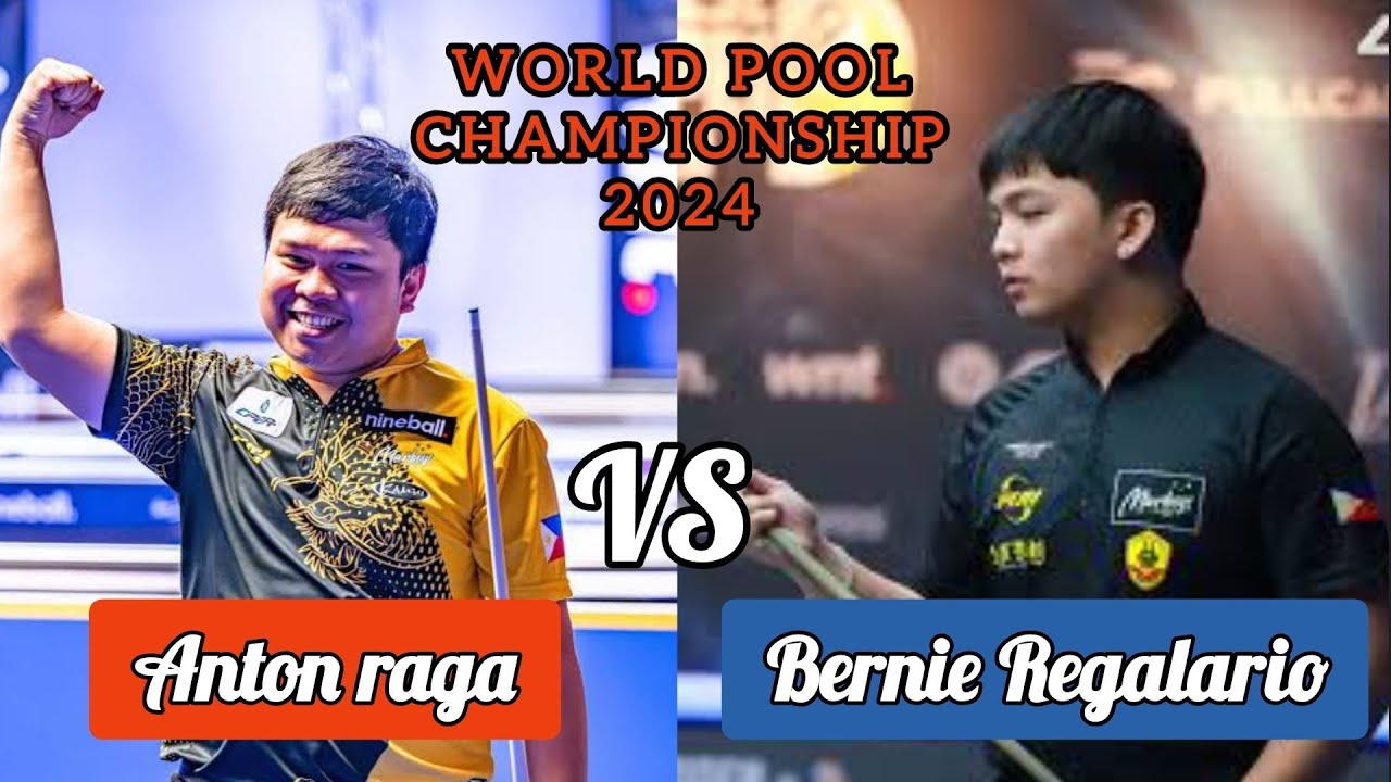 Anton Raga vs Bernie Regalario || World Pool Championship 2024 ...