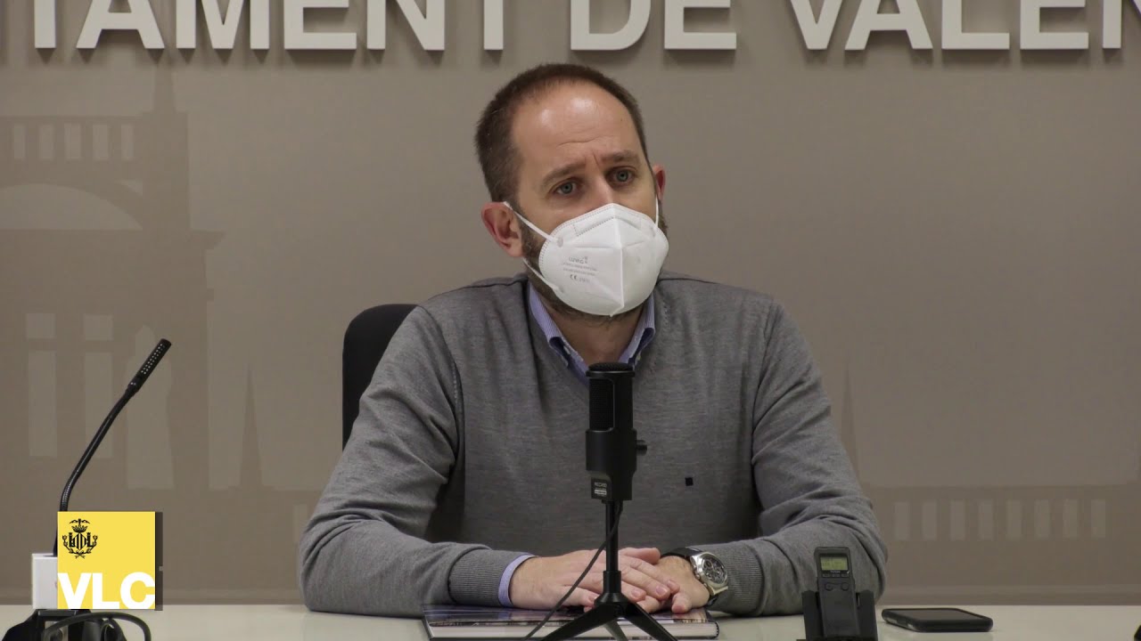 Aaron Cano. Presentación del llibre "València sin ti" (22/12/2020 ...