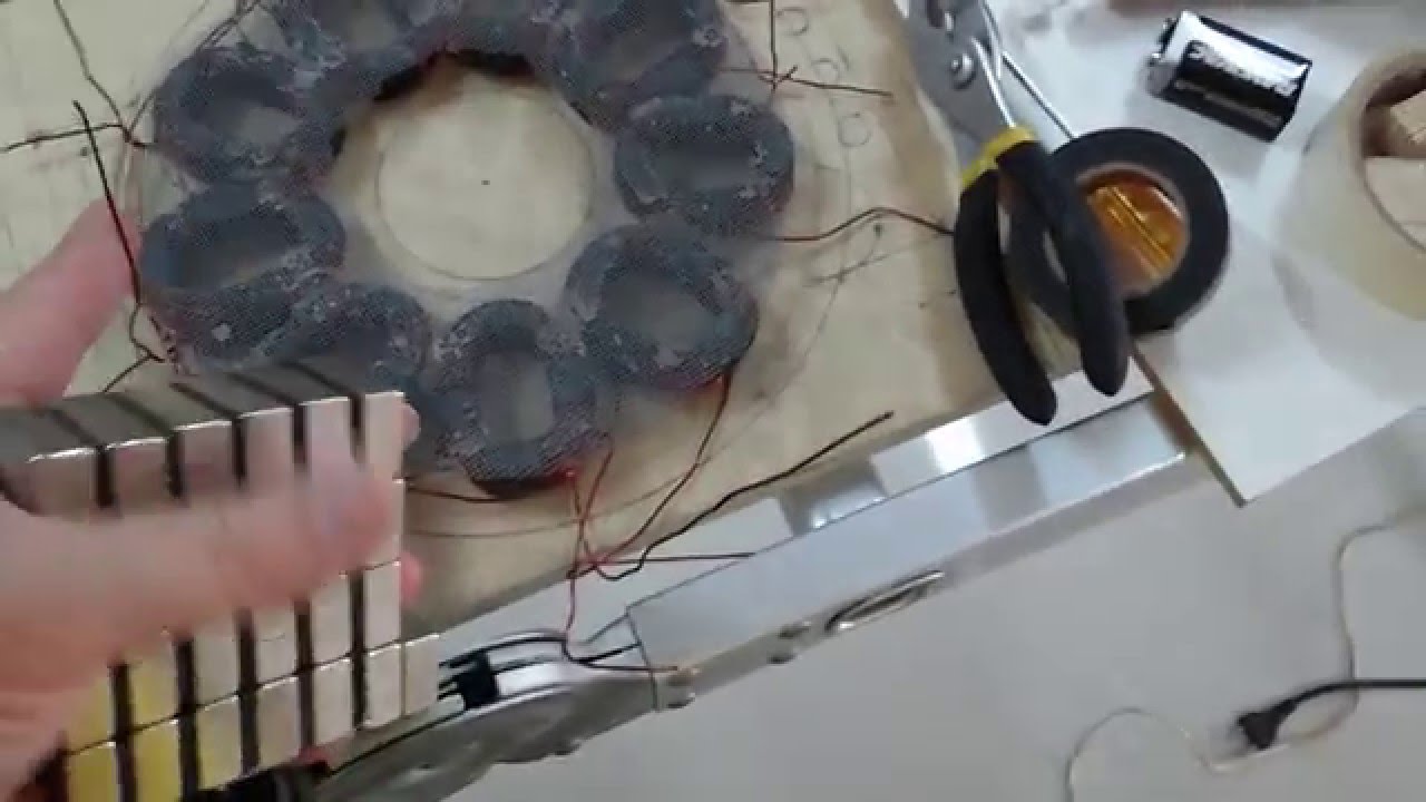 Window Motor + Bedini monopole 2 - YouTube