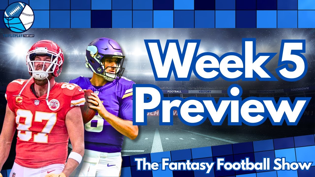 The TPF Weekly Fantasy Football Show - Week 5 (2023) - YouTube