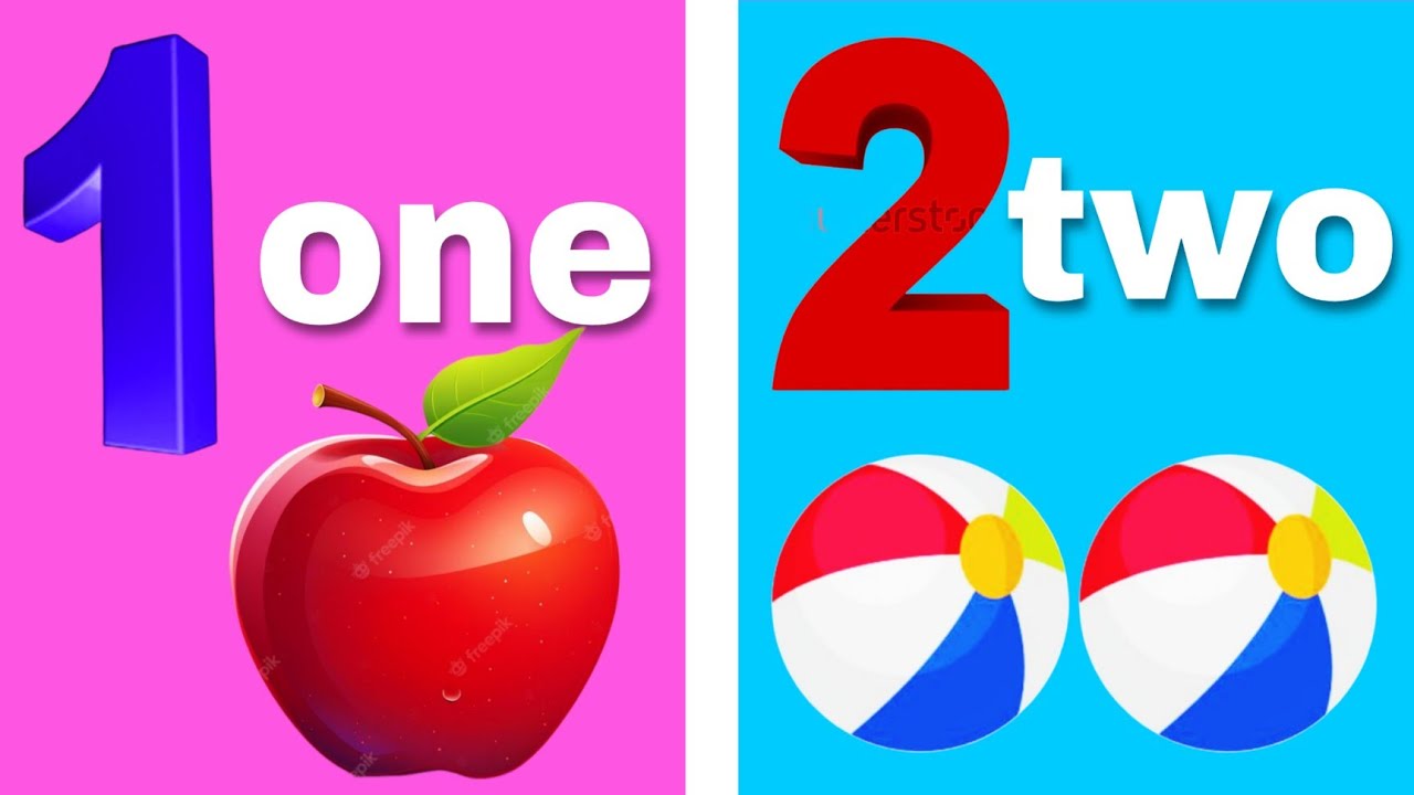 123 Numbers । Counting 1 to 10 । Number Song । Counting for kits - YouTube