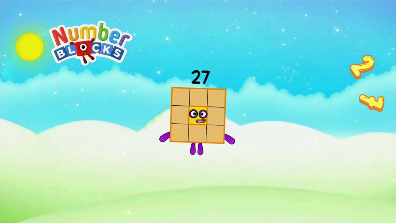 Big number Secrets ! of Numberblocks Backward Skip Counting by 27 ...
