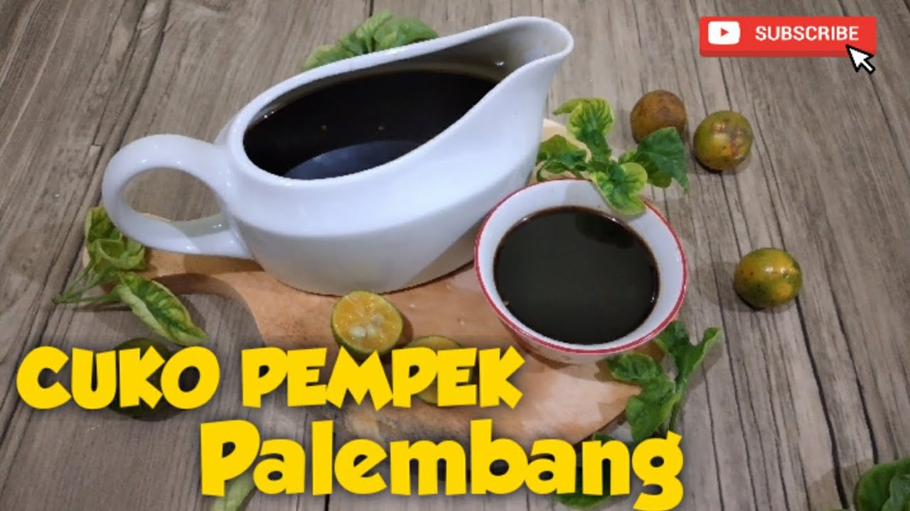 CARA MUDAH MEMBUAT CUKO PEMPEK ASLI PALEMBANG - YouTube