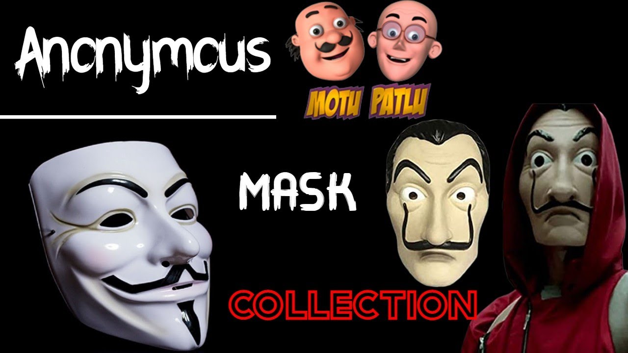 How to make Hacker Mask, Vendetta Mask | How to make Money Heist Mask ...