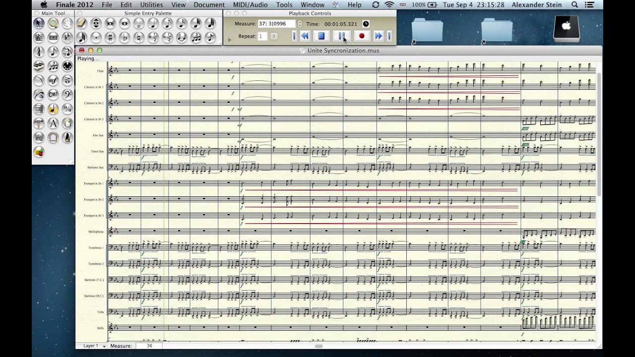 Unite Synchronization for Marching Band - YouTube