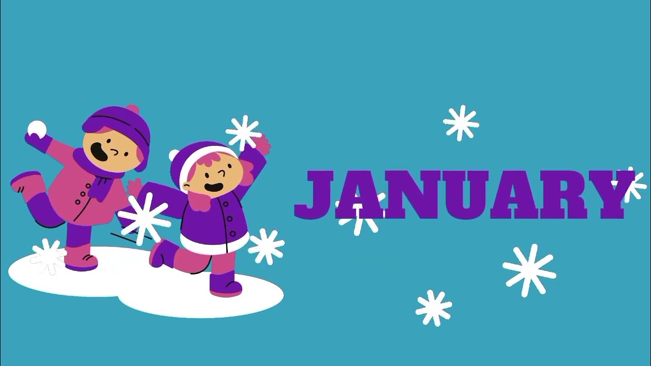 Months of the Year | Kids Animation | Months of the Year for Kids | 12 ...