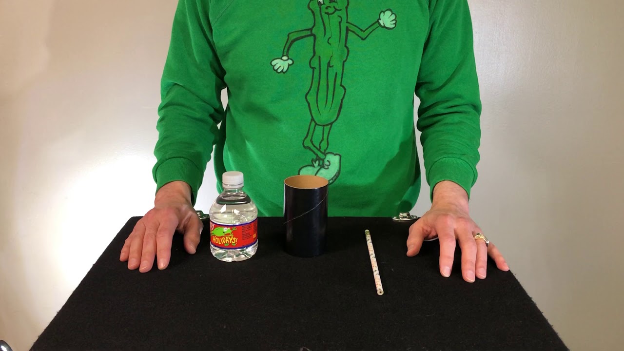 Water Suspension Magic Trick - YouTube