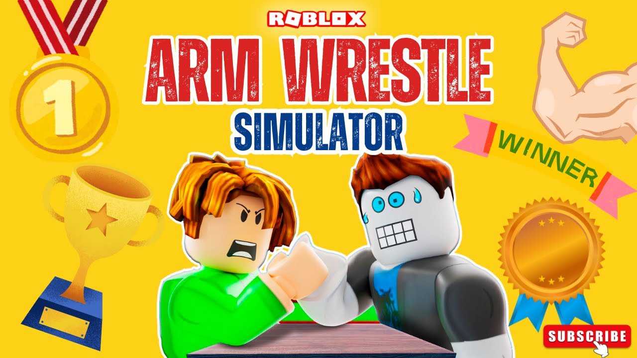 ROBLOX ARM WRESTLE SIMULATOR … More Muscles - YouTube