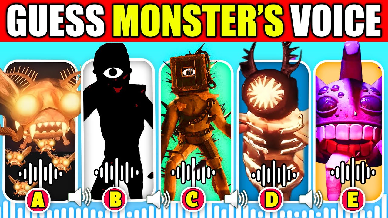 🔊IMPOSSIBLE Guess The Monster By It's Voice! | Roblox Doors Floor 2 ...