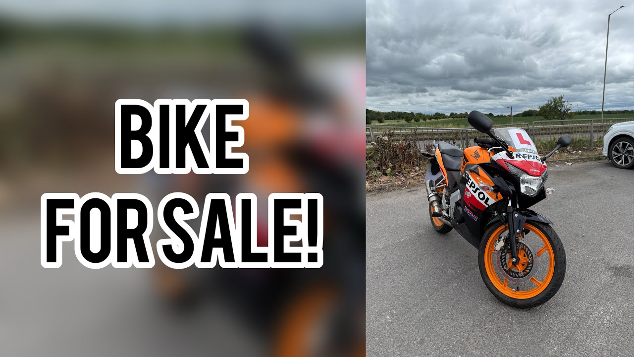Honda CBR125R Repsol FOR SALE! - YouTube