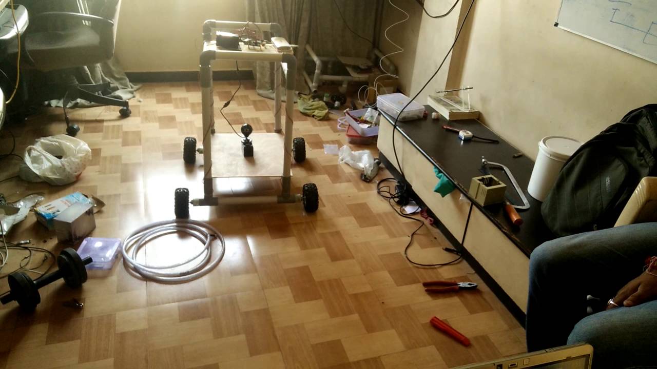 Raspberry pi Based Farming Robo for Sprinkling Pesticides - YouTube