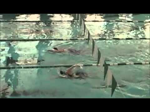 MESC Blue Lobsters: Anne Uecker & Mary Estabrook swim the 500 - YouTube